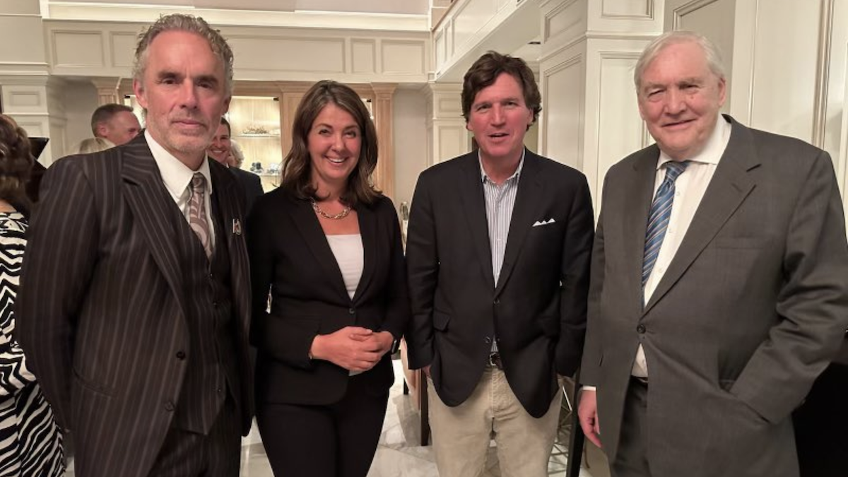 Danielle Smith, busy with Tucker Carlson and lesser far-right ...