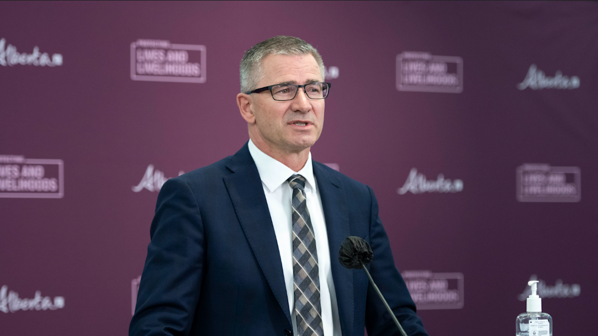Finance Minister Travis Toews and Environment Minister Sonya Savage won ...